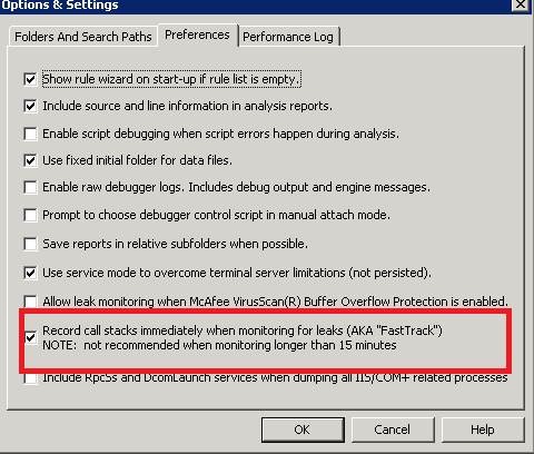 Debugging memory Leaks using Debug diagnostic tool. « MSSQLWIKI